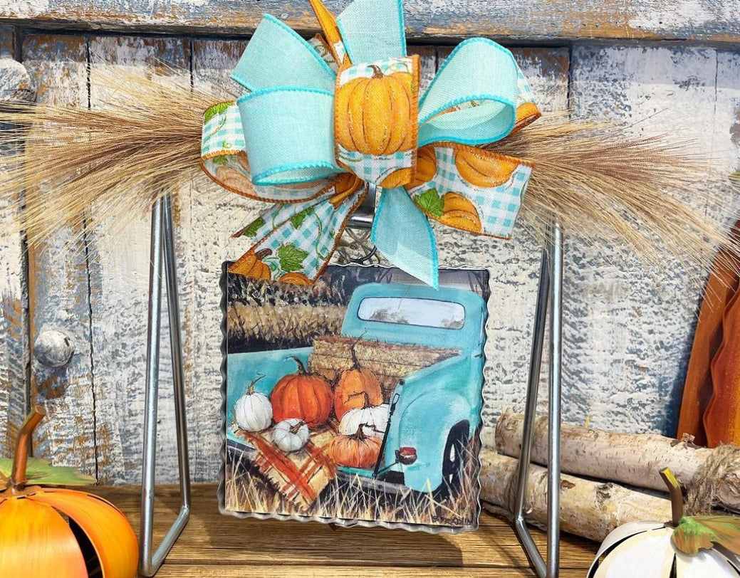 Galvanized Swing Style Display Stand for Mini Pics or Charms ...