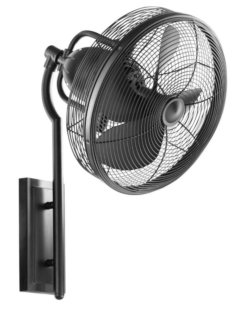 Veranda Outdoor Wall Mount Fan Damp Rated – MelizaInteriorsInc